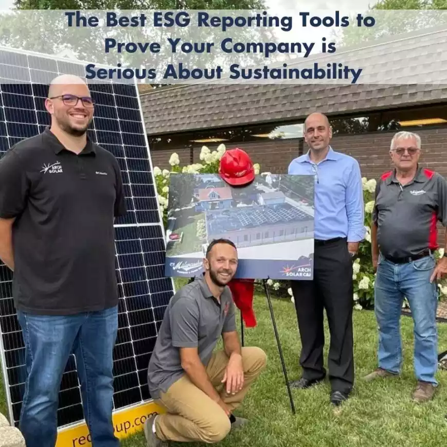 The Best ESG Reporting Tools - Arch – The Energy Experts